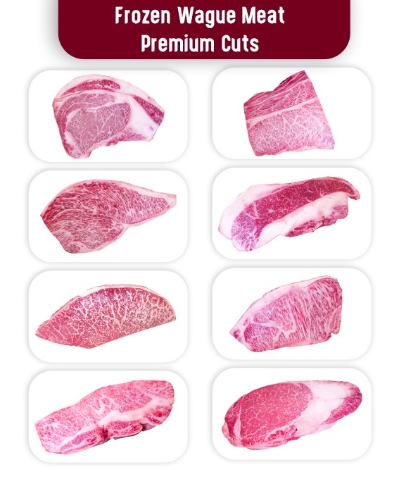 FROZEN WAGYU MEAT PREMIUM CUTS